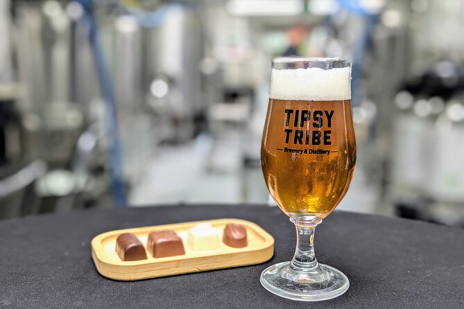 Beer & Chocolate Tasting in a Brewery-Distillery - Key Points