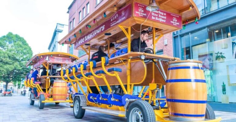 Belfast: City Centre Beer Bike Tour - Authentic Insights from Reviewers