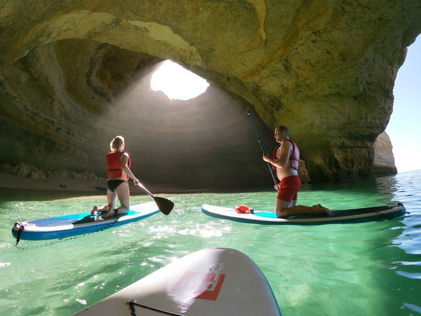Benagil: Benagil Cave Stand Up PaddleBoard Tour at Sunrise - Itinerary Breakdown: What to Expect