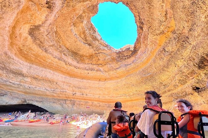 Benagil Caves & Praia da Marinha with multilingual guide - Key Points