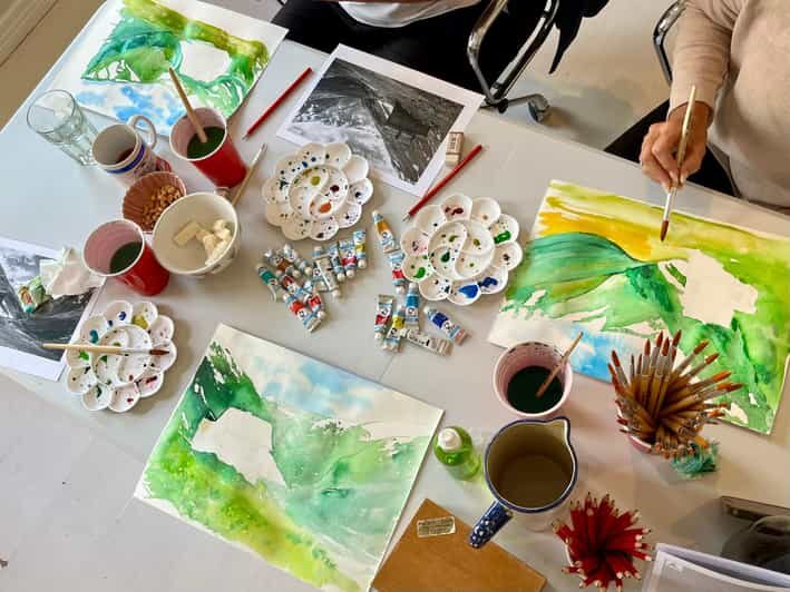 Bergen: paint Norwegian landscape with watercolor - The Itinerary and Experience Breakdown
