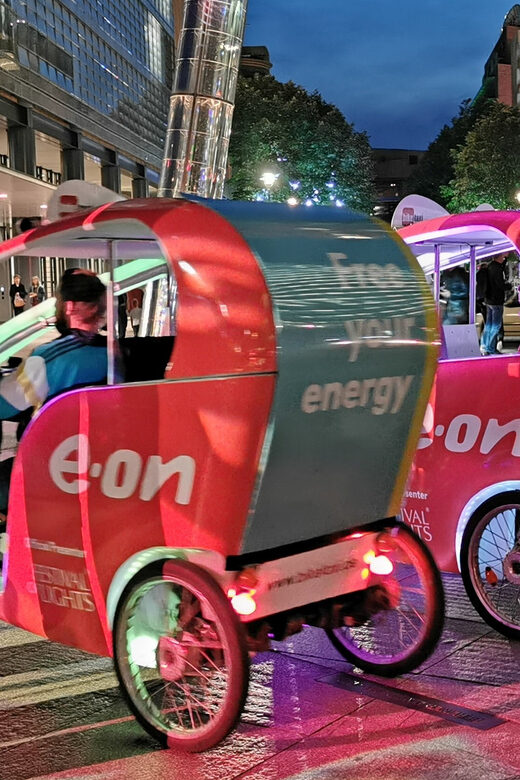 Berlin: Illuminated Berlin by Bike Taxi - How the Tour Unfolds: An In-Depth Look