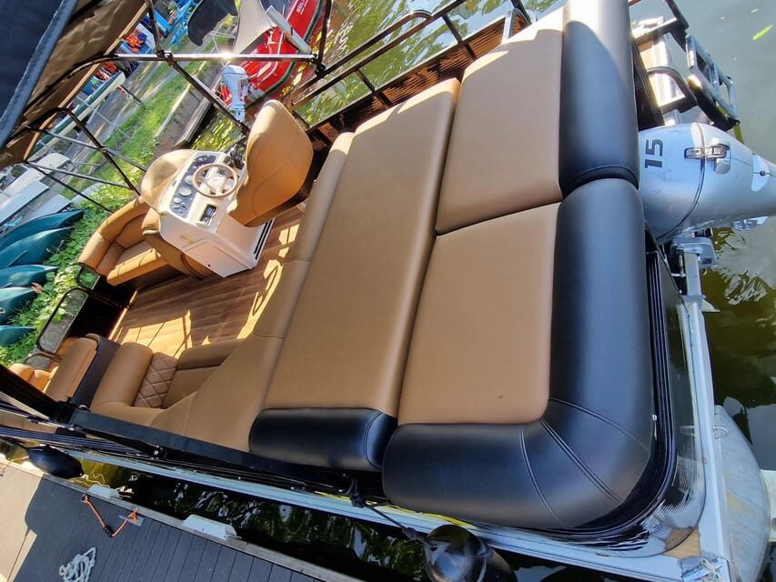 Berlin: Pontoon Boat Rental - Bikini - A Close Look at the Müggelsee Pontoon Boat Experience