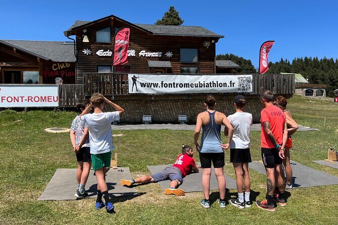 BIATHLON initiation - 1h15 - Accessible to all from 8 years old - Authentic Feedback from Participants