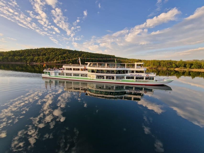 Biggesee: Boat Tour with All-inclusive cake buffet - The Itinerary and What You Can Expect