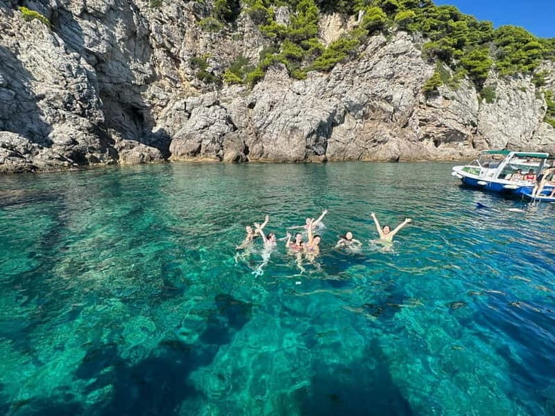 Blue Cave-Green caves-Lopud Sandy beach - tour with drink - The Value of This Tour