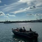 Boat Rental (Crewed) Karel 5.5 - Exploring Santorini by Boat with Karel 5.5