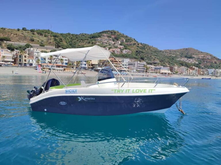 Boat rental without license in Letojanni (Half Day 4h) - The Itinerary: What to Expect
