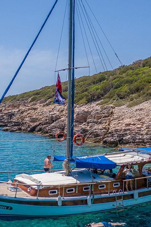 Boat tour: Bodrum Private Boat Tour for Cruise Customers - The Landscape & Views: Why It Matters