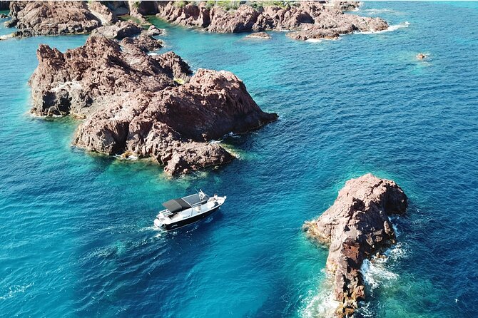 Boat tour from Fréjus - Calanques Estérel - 2h30 - Key Points: