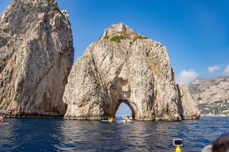 Boat Tour to Capri with Lunch on Board, Swimming and Fun - Detailed Breakdown of the Itinerary