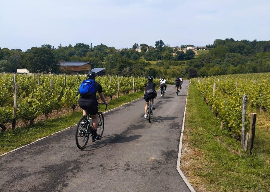 Bordeaux by Gravel Bike : Historic center & vineyards - Engaging and Knowledgeable Guide