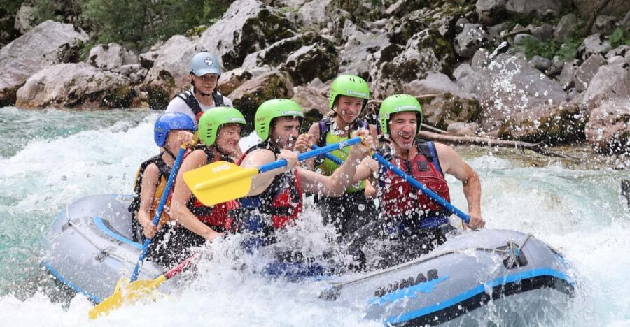 Bovec: Soa River Rafting Adventure with Photos and Drink - The Itinerary in Detail