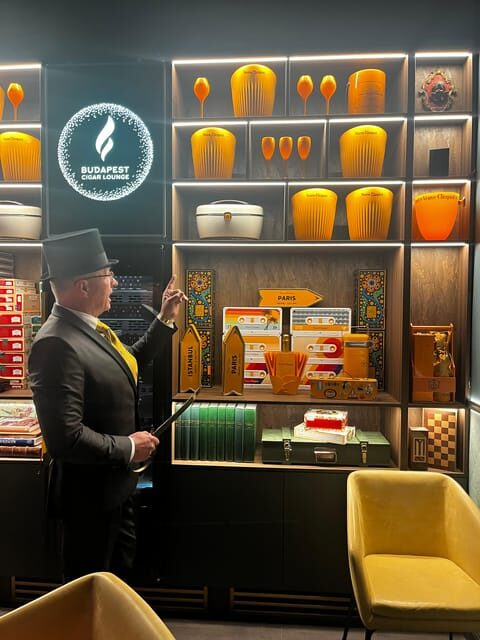 Budapest Cigar Lounge Experience - Group Ticket - Key Points