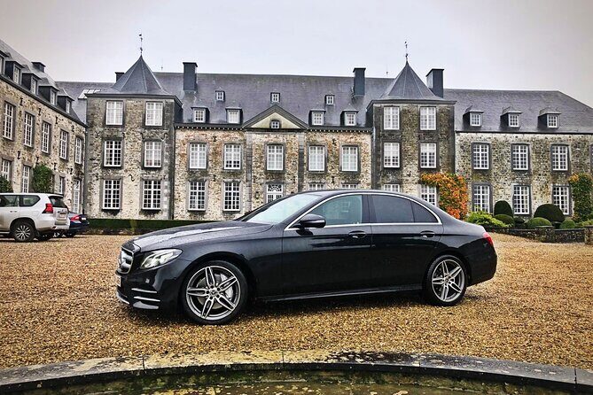 Business SEDAN Transfer from Brussels Airport to City Center MB E Class 1-3 PAX - Key Points
