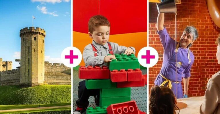 Cadbury World & LEGOLAND Discovery & Warwick Castle - A Closer Look at the Itinerary