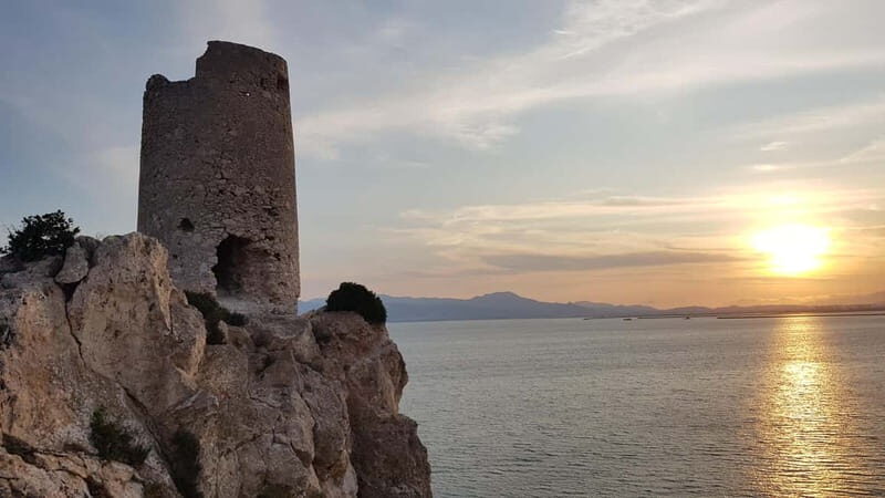 Cagliari sunset tour with aperitif - Lighthouse Capo S.Elia - A Naturalistic Walk with Cultural Flavor