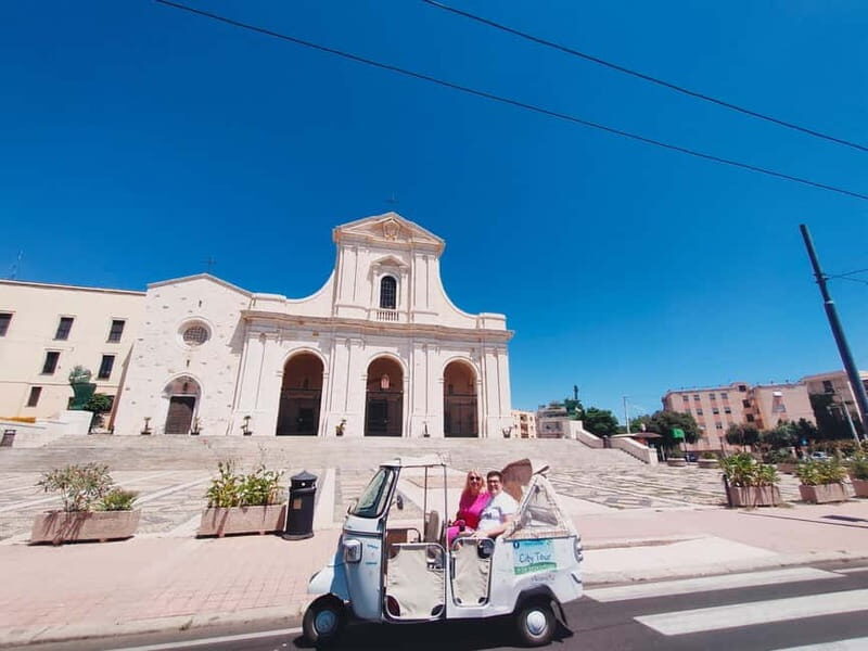 Cagliari: tuk tuk tour for old town, beaches and flamingo park - What to Expect from the Cagliari Tuk Tuk Tour