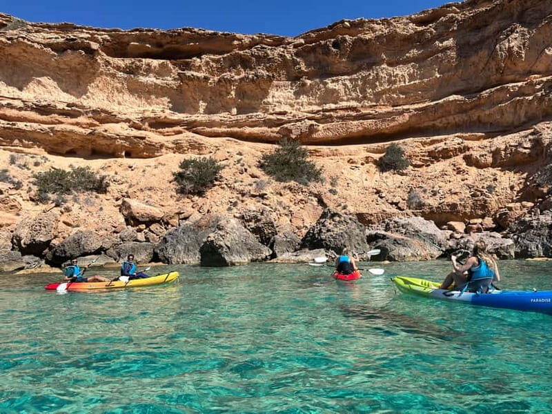 Cala Codolar: Sea & Caves Kayaking Tour with Snorkeling - A Balanced View