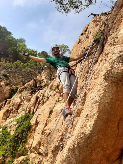 Cala Moli via ferrata: explore cliffs above the Mediterranean - The Safety and Equipment