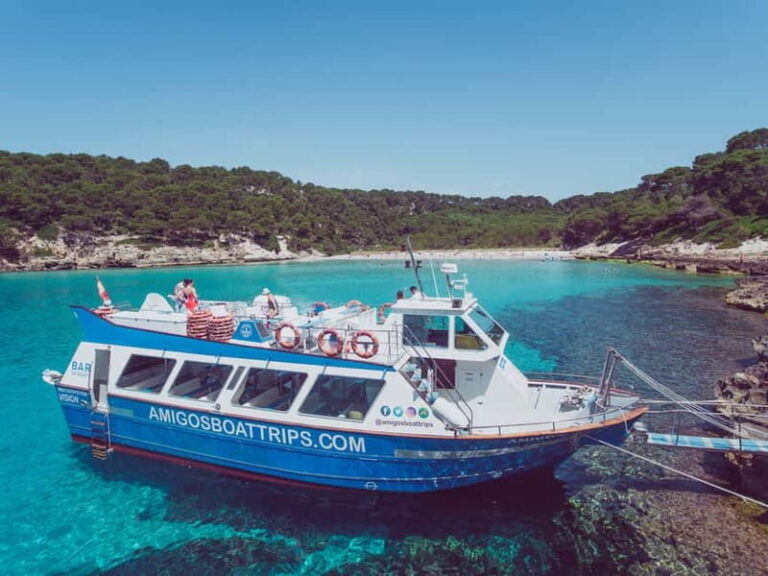 Cala'n Bosc: 3.5-Hour South Coast Sightseeing Boat Trip - The Route and Key Stops