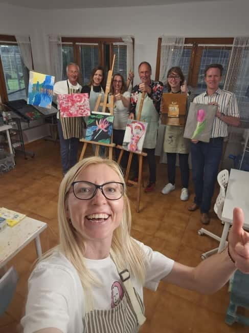Calp, Valencia: Art and Wine Painting Workshop - The Details of the Experience