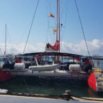 Cambrils/Salou: Coastline Catamaran 3h with drinks ,bed - The Value of the Experience