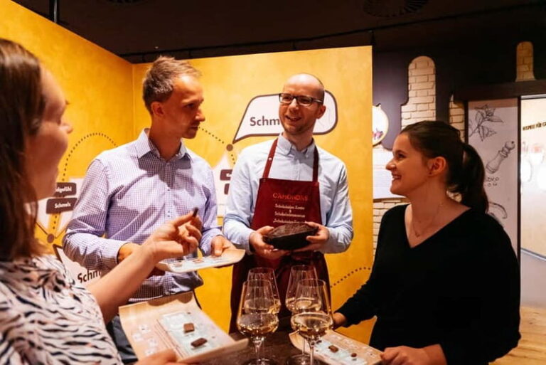 CAMONDAS Chocolate Museum Dresden: Guided tour + chocolate tasting - The Price and Overall Value