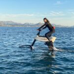 Can Picafort: experience with the aquatic ebike Manta5 SaltyCycling - What Is the Aquatic Ebike Baptism in Can Picafort?