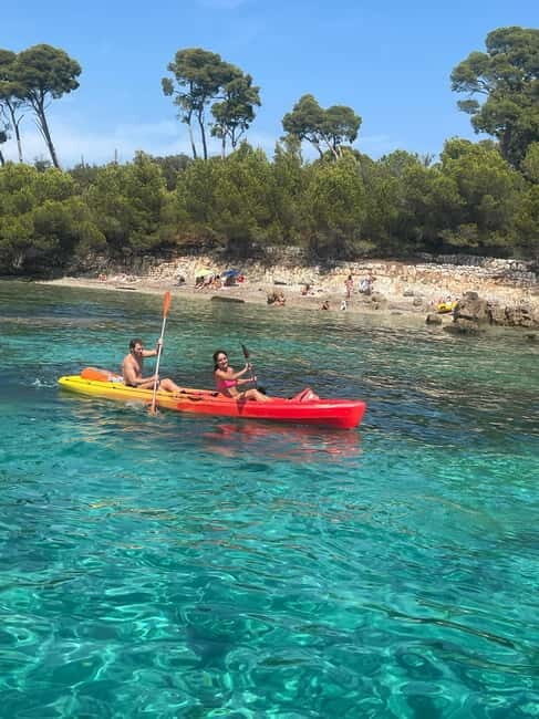 Cannes-Îles de Lérins : Kayak rental for day/half day - Exploring the French Riviera with Kayak Evasion/Go Kayak