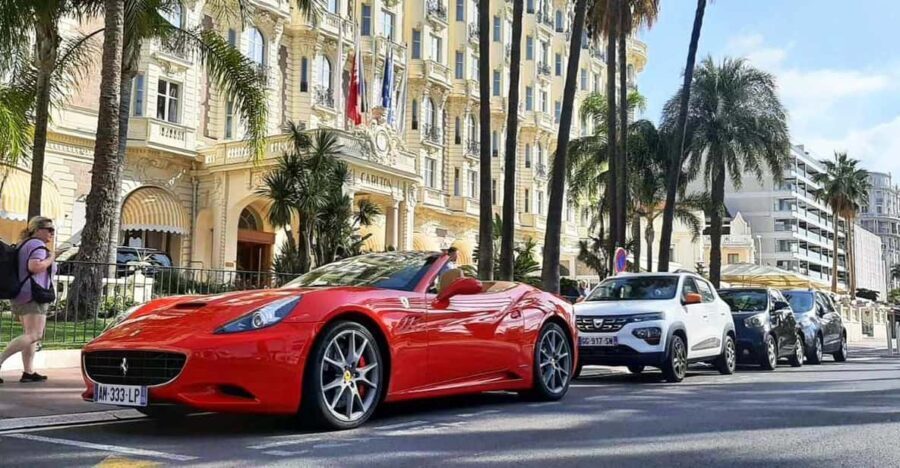 Cannes:private Ferrari Big Tour to Juan Les Pins and Antibes - Authentic Perspectives from Past Participants