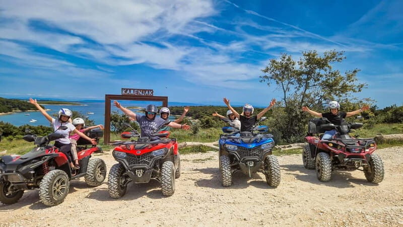 Cape Kamenjak Quad Safari 2.5h  Cliff Jump & Safari Bar - Itinerary Breakdown: What to Expect
