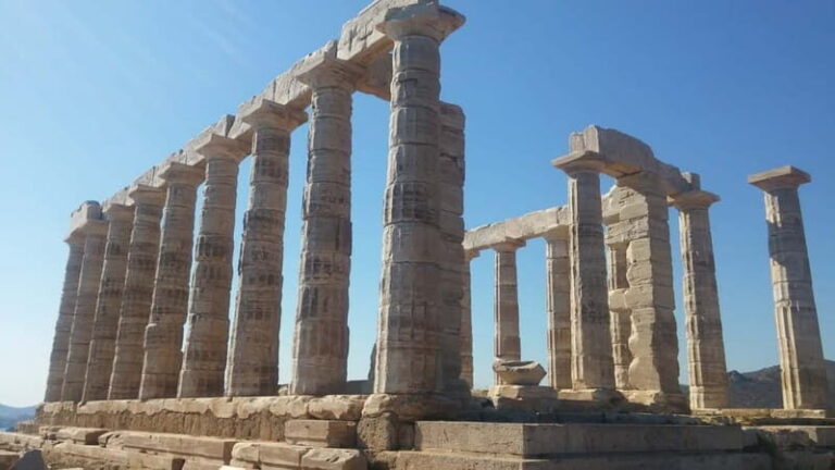 Cape Sounion with Official Guide to the Temple of Poseidon - The Iconic Temple of Poseidon