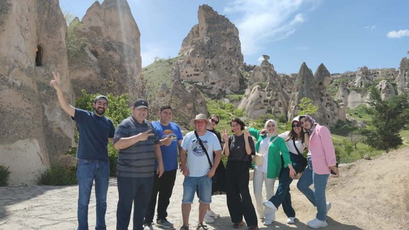 Cappadocia: Guided Red Tour with Lunch and Ticket - Transportation and Group Size