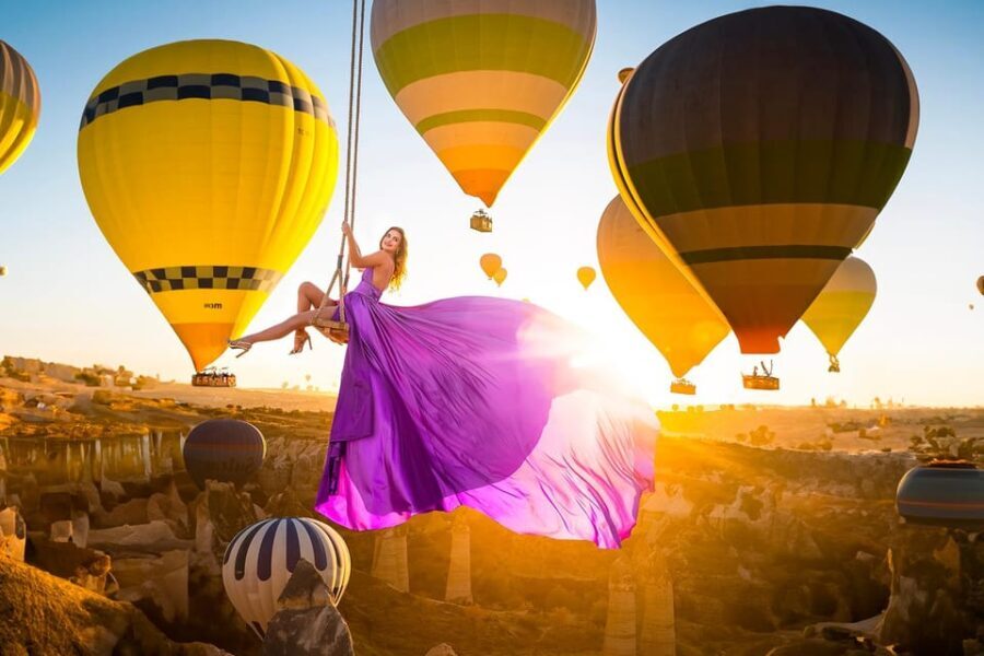 Cappadocia: Taking photo with Swing at hot air balloon view - The Itinerary: An Intimate, Focused Experience