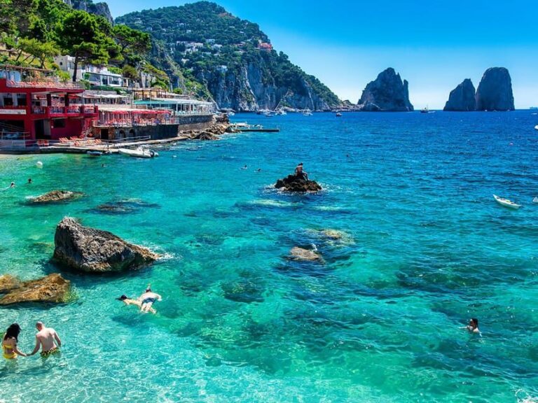 Capri Adventure: Hydrofoil Ride & Island Explore
