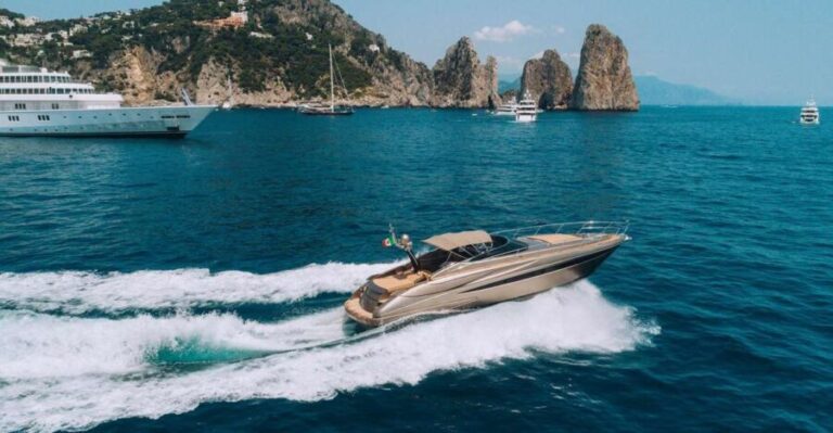 Capri private boat tour from sorrento on Riva rivale 52 - Itinerary Breakdown: What Makes Each Stop Special