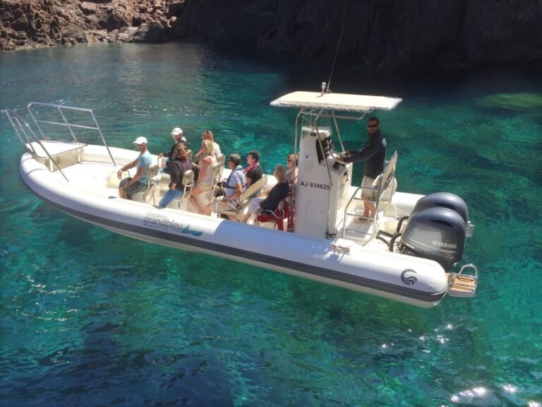 Cargèse: Calanques of Piana Capo Rosso Semi-Rigid Boat Tour - What You’ll Experience: A Closer Look at the Itinerary