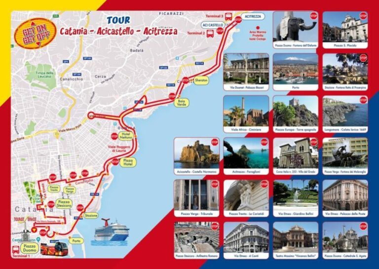 Catania: Hop-On Hop-Off Bus Tour to Acicastello & Acitrezza - Transport, Comfort, and Accessibility