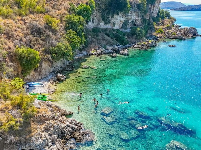 Caves of Porto Palermo: Kayak/SUP Tour with Castle Sea View - Detailed Breakdown of the Itinerary