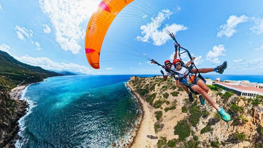 Cefalù: Tandem Paragliding Flight and GoPro13 Video - A Closer Look at the Paragliding Adventure in Cefalù