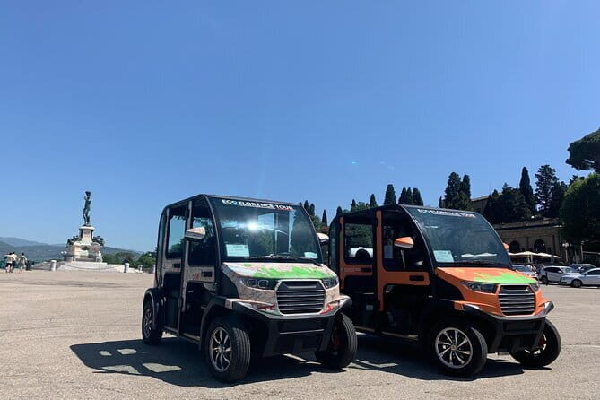 Center of Florence by golf cart - Comfort, Convenience, and Practicality