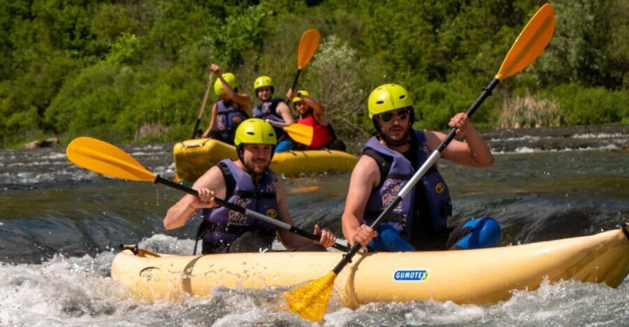 Cetina River Guided Canoe Rafting Adventure - The Itinerary Breakdown