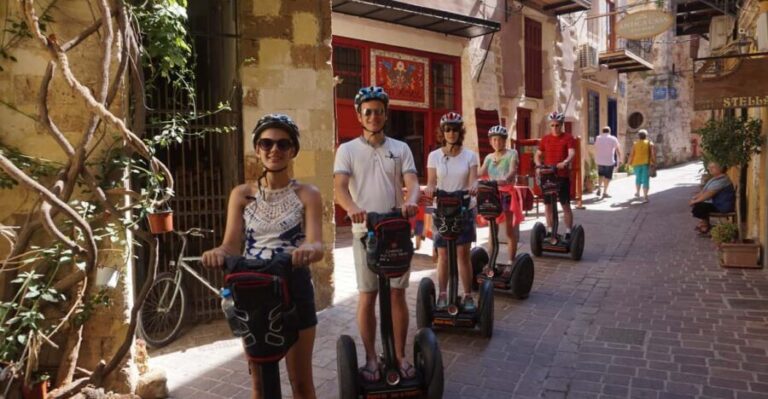 Chania: Old City & Venetian Harbor Discovery on Segways - The Itinerary in Detail