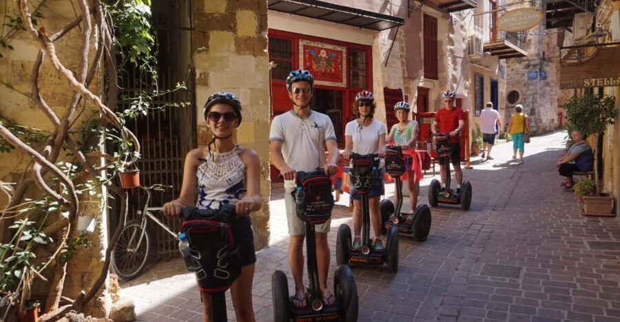 Chania: Old City & Venetian Harbor Discovery on Segways - The Itinerary in Detail