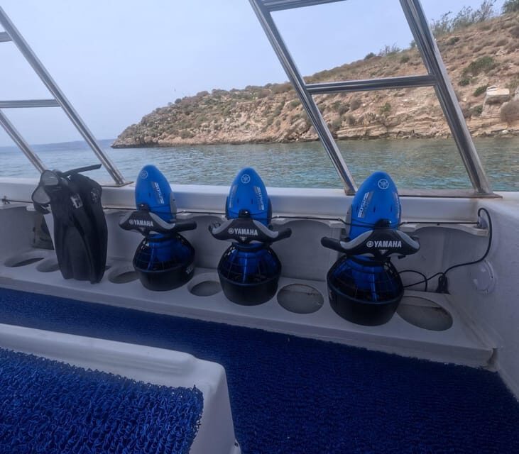 Chania: Sea Scooter Snorkeling boat tour - Highlights of the Tour