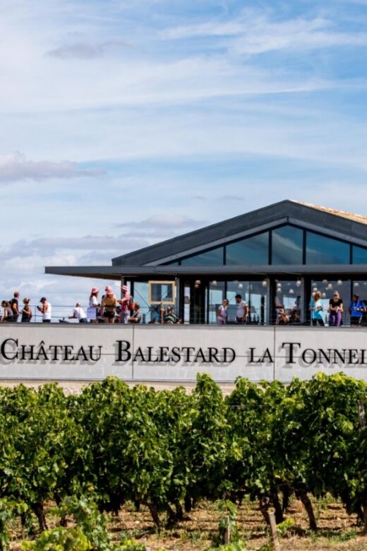 Château Balestard La Tonnelle : The "Origins" tour - The Architectural Marvel: A Bioclimatic Cellar