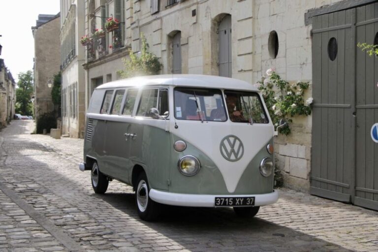 Chinon Vintage Tour: Tour the town in a Combi VW - Practical Details and Considerations