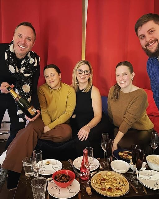 Christmas and New Year's Eve Meal - A Cozy, Celebratory Meal in a Parisian Home