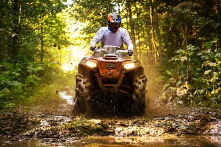 City of Side: Forest Quad-Bike Tour with Hotel Transfers - Highlights and Unique Features